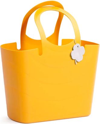 Prosperplast Lucy Mehrzweck-Dekokorb, 15 l, Ma&szlig;e (mm): 400 x 180 x 296/488, senffarben