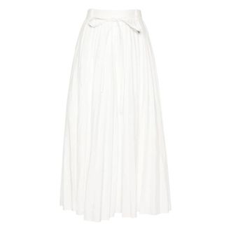 Joseph Leinen-Baumwoll-Rock Siddons - - Skirts - Damen - Wei&szlig; - S