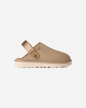UGG Goldencoast Clog II f&uuml;r Herren in Beige, Gr&ouml;&szlig;e Wildleder