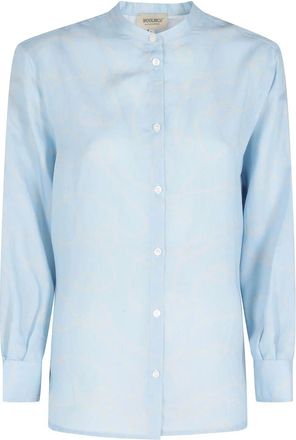 Woolrich Femme, Blouses et Chemises, Bleu, Taille: 40 FR Fluid Shirt