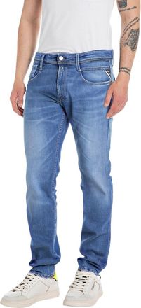 Replay Herren M914Y Jeans, 009 MEDIUM Blue, Bundweite: 91 cm, beinlänge: 76 cm (36 W / 30 L)