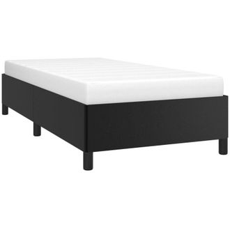 vidaXL Cadre de lit Noir 80x200 cm Similicuir