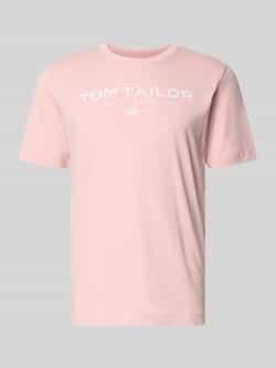 Tom Tailor Regular Fit T-Shirt aus reiner Baumwolle