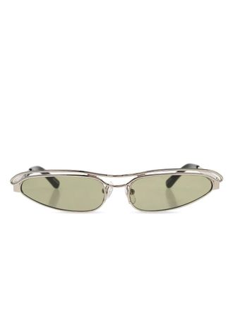 The Attico lunettes de vue &agrave; monture papillon - Argent