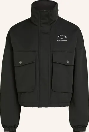 Karl Lagerfeld Jacke schwarz