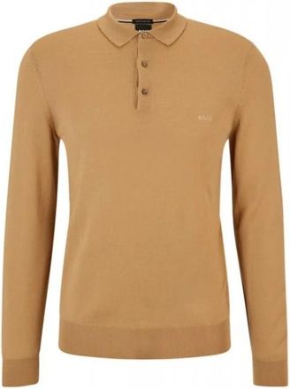HUGO BOSS Homme, Tops, Brun, Taille: 2XL Bono-L Knit Polo