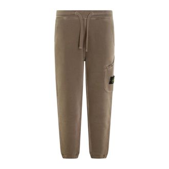 Stone Island Homme, Pantalons, Brun, Taille: M Pantalon Molleton