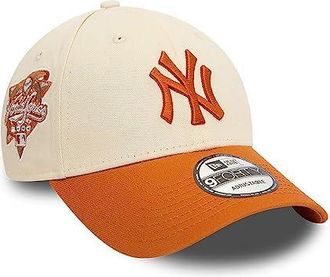 New Era New York Yankees MLB Kappe Beige Braun NY-Logo World Series 2000 9Forty Cap - One-Size
