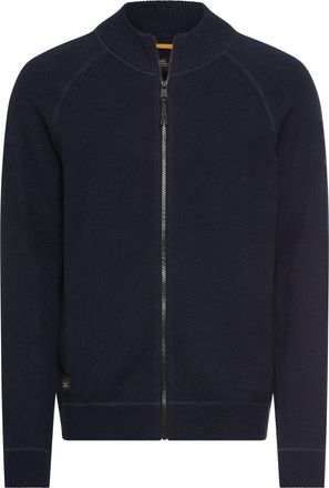 Camel Active Herren Strickjacke mit Rei&szlig;verschluss Dunkelblau, Menswear-XL