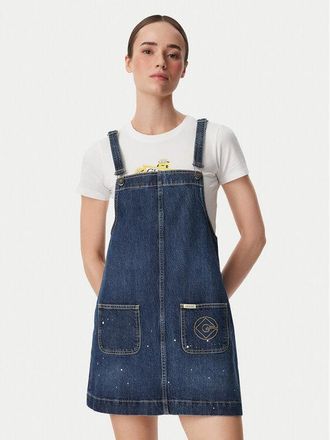 Guess Jeanskleid W6YKAS D2259 Blau Regular Fit