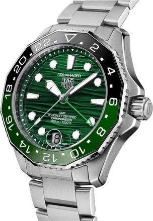 Tag Heuer Aquaracer Professional 300 GMT - unisex - Accessoires - Vert - Taille: ONE Size