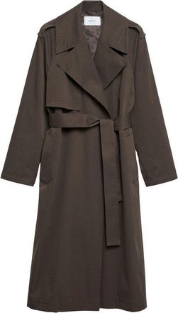Comma Trenchcoat Outdoor-Mantel Trench Coat mit Logo-G&uuml;rtel