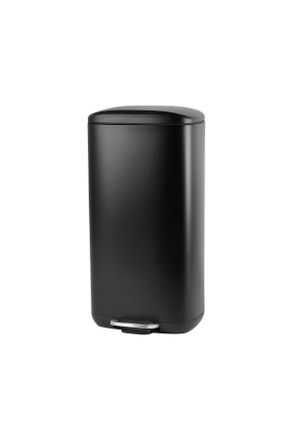 Novel Treteimer, Schwarz, Kunststoff, 30 L, 34.8x67.4x30.5 cm, K&uuml;chen, K&uuml;chenausstattung, M&uuml;lleimer