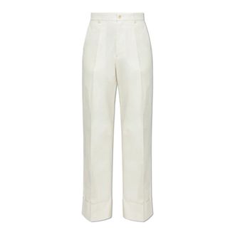 Bally Homme, Pantalons, Beige, Taille: XL Pantalon &agrave; jambes larges