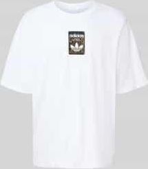 adidas Originals T-Shirt mit Label-Print