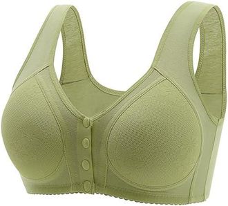 Generic Soutien Gorge Ouvert Devant sans Armature Brassière Sport Ouverture Devant Soft BH Soutien-Gorge Femme Soutien Gorge Pas Cher Brassières Fitness Yoga 