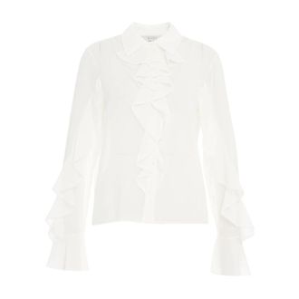 Kaos Blusen - - Blouses & Shirts - Damen - Wei&szlig; - 2XS