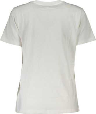 Tommy Hilfiger Embroidered Logo Cotton T-Shirt - White