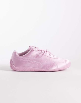 Puma Speedcat - Sneaker aus Satin in Rosa