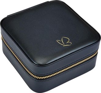 Glanzst&uuml;cke M&uuml;nchen Halskette - Reiset&auml;schchen - Gr. unisize - in Schwarz - f&uuml;r Damen