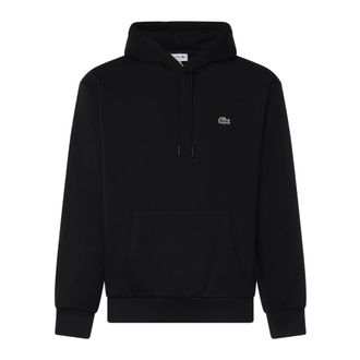 Lacoste Classic Logo Hoodie - - Sweatshirts & Hoodies - Herren - Schwarzk - XL