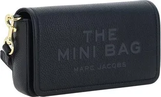 Marc Jacobs Womens Black Calf Leather Bos Taurus Shoulder Bag