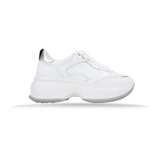 Hogan Schn&uuml;r-Ledersneakers f&uuml;r Damen - - Shoes - Damen - Wei&szlig; - 34 1/2 EU