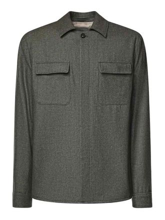 Eleventy Chemise - Vert