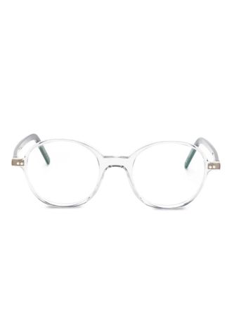 Lunor round-frame glasses - Blanc