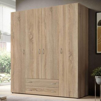 Pol-Power Armoire Base 160 x 52 x 177 cm Wotan Oak design
