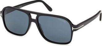 Tom Ford Lunettes de soleil Madison-02 - Homme - Accessoires - Noir - Taille: 60 MM