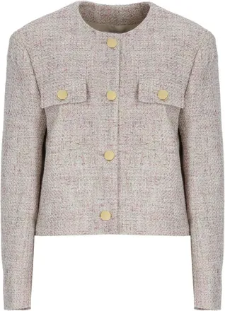 Lardini Femme, Vestes, Multicolore, Taille: 38 FR Veste Boucle