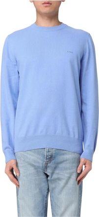 HUGO BOSS Homme, Pulls, Bleu, Taille: L Pull ras du cou