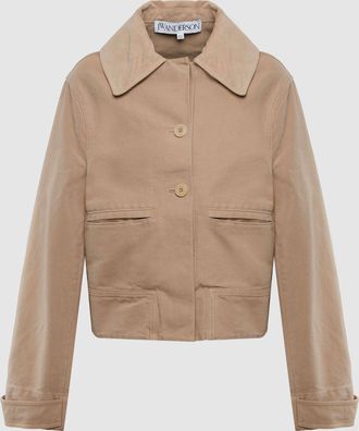 J.W.Anderson Veste Cropped Workwear Cream