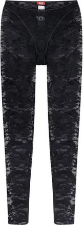 Diesel Schwarze Hose Claire-UTLT - - Trousers - Damen - Schwarzk - M