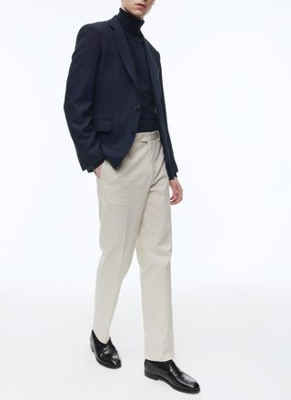 Fursac Chino en gabardine de coton biologique - Taille 36 - Homme