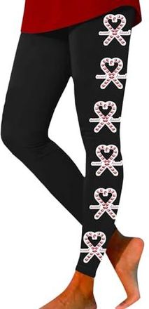 Generic Leggings de yoga imprim&eacute;s d&eacute;contract&eacute;s pour la Saint-Valentin 2026, kaki, XXL