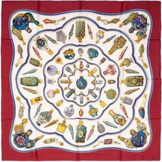 Herm&egrave;s T&uuml;cher & Schals - Scarf - Gr. unisize - in Rot - f&uuml;r Damen