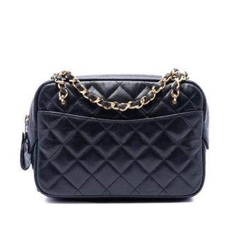 Chanel Pre-owned Vintage Umh&auml;ngetasche - - Pre-owned - Damen - Schwarzk - ONE SIZE