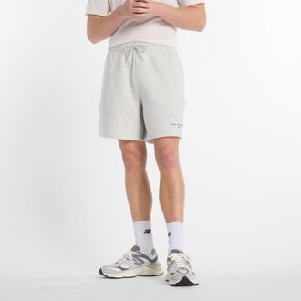 New Balance Short Reimagined Fleece Graphic Short 7