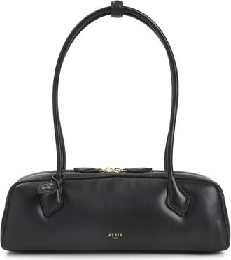 Alaia Femme, Sacs, Noir, Taille: ONE Size Le Teckel Sac bandouli&egrave;re rembourr&eacute; moyen