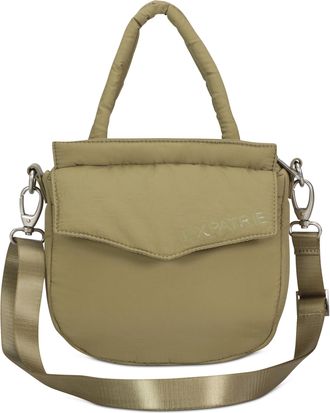 Expatri&eacute; Kleine Umh&auml;ngetasche Damen Gr&uuml;n - Poppy Small - Puffer Bag aus Nylon - Utility Handtasche im Pillow Design mit Rei&szlig;verschluss - Puffy Nylontasche Klei