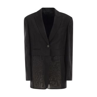 Brunello Cucinelli Femme, Vestes, Noir, Taille: 40 FR Blazers