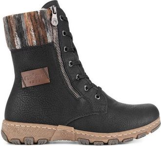 Rieker Schnürschuhe Z0123-01 Schwarz