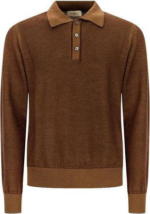 PIACENZA 1733 Polohemd - - Tops - Herren - Braun - M