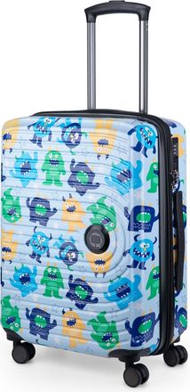 HAUPTSTADTKOFFER Mitte - Handgep&auml;ck, 2,9 kg kinderleicht, TSA, Hartschalenkoffer, Trolley 4. Rollen, Handgep&auml;ck 55 cm, 42 Liter, Motiv Koffer, Monsters