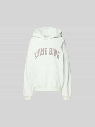 Anine Bing Oversized Hoodie mit Logo-Stitching