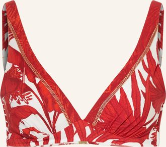 Maryan Mehlhorn Maryan Mehlhorn B&uuml;gel-Bikini-Top Palmaria rot
