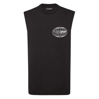 Plein Sport Homme, Tops, Noir, Taille: 2XL T-shirt sans manches