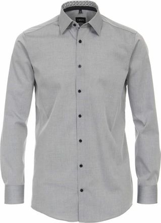 Casamoda Langarmhemd - - Shirts - Herren - Grau - L